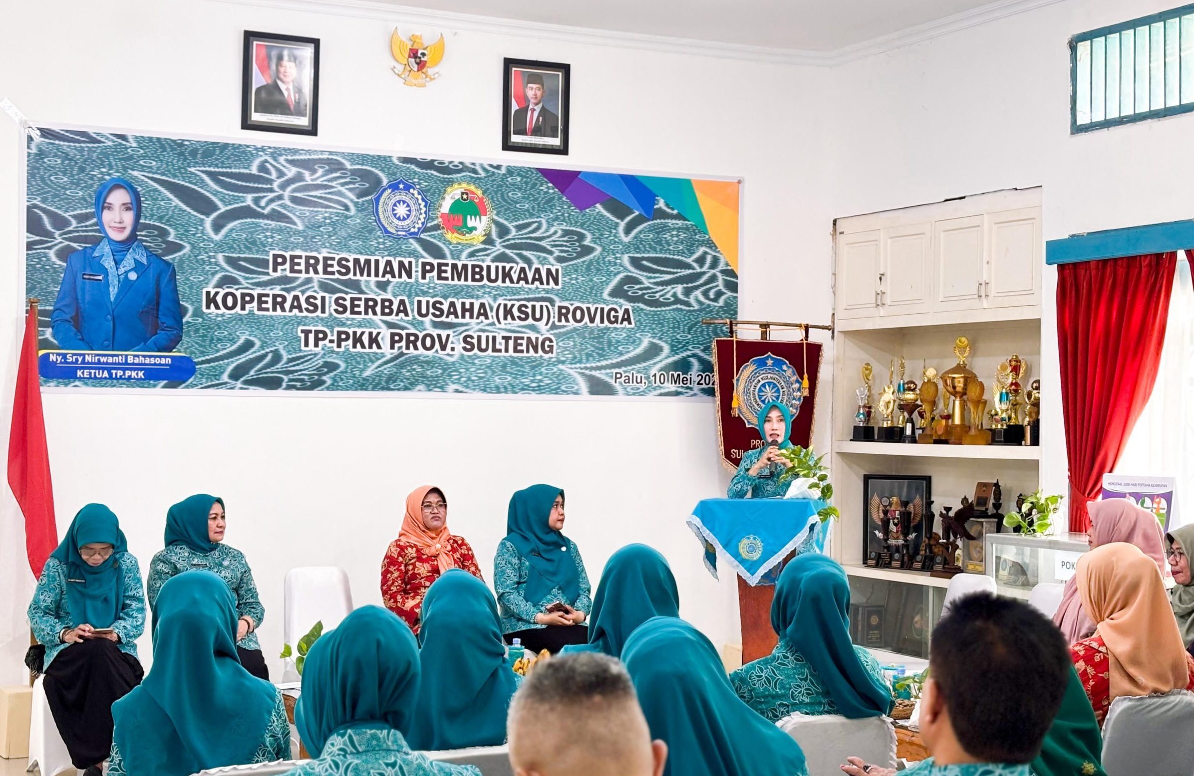 Ketua TP PKK Resmikan Koperasi Roviga sebagai Motor Penggerak Ekonomi ...
