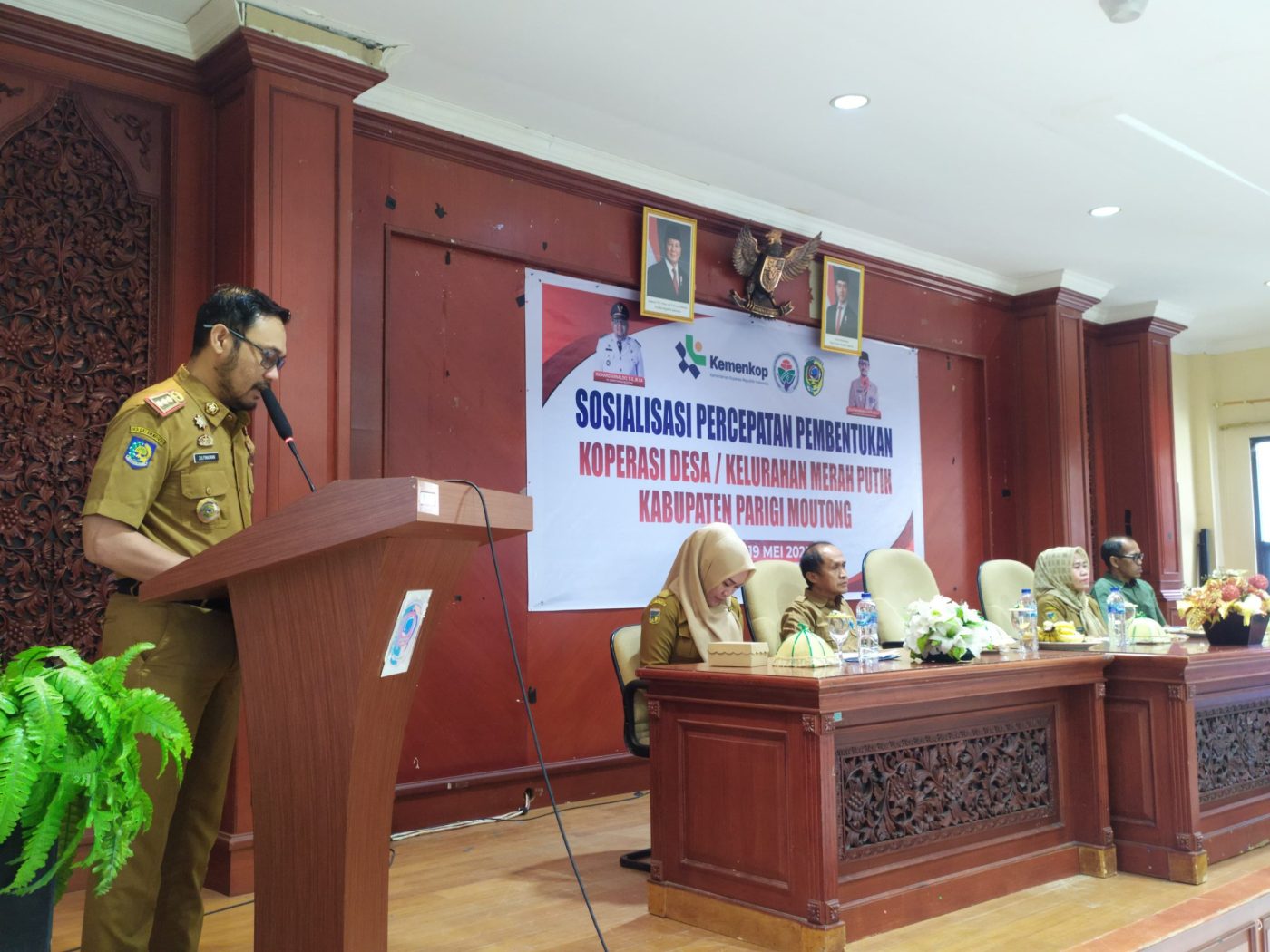 Sosialisasi Pembentukan Koperasi Merah Putih Tingkat Kabupaten Parigi ...